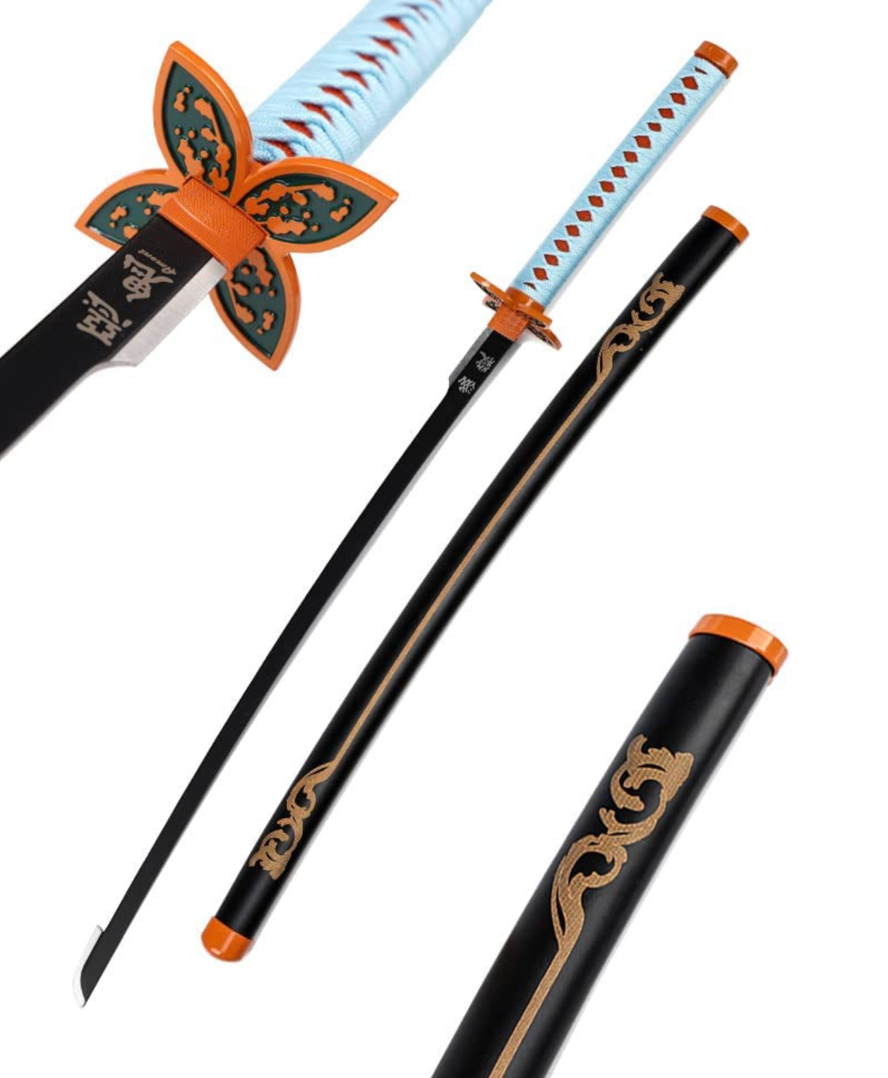 41" Demon Slayer Shinobu Metal Sword Replica Katana – Anime World