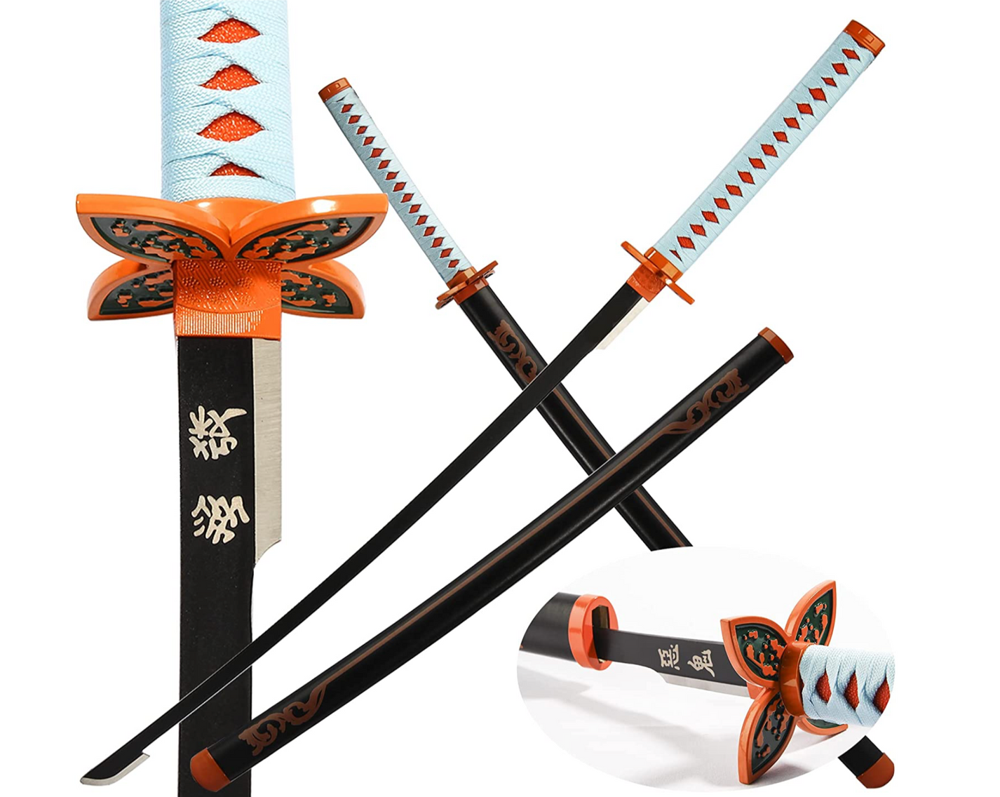 41" Demon Slayer Shinobu Metal Sword Replica Katana – Anime World